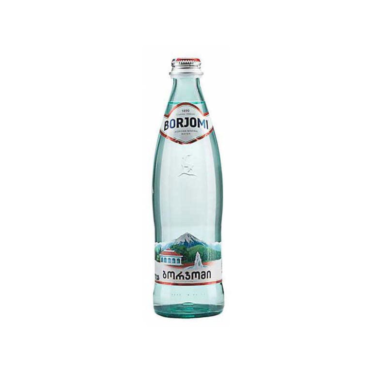Carbonated mineral water Borjomi, Georgia, 0.5l | Eurofood Tri-city