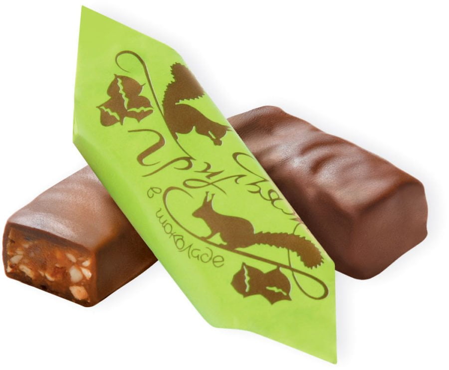 Chocolate Candy Grilyazh in Chocolate, Rot Front, 250g | Eurofood Tri-city